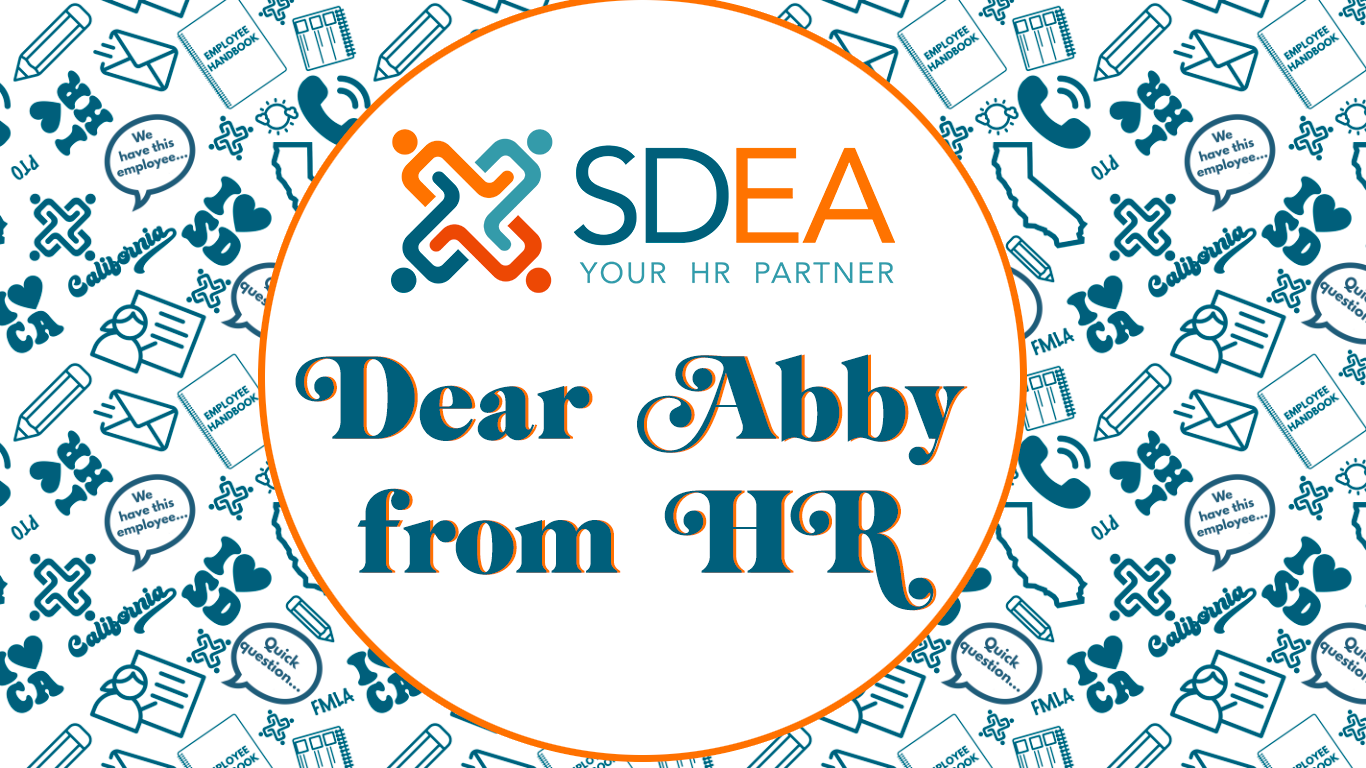 Dear Abby From HR - SDEAHR